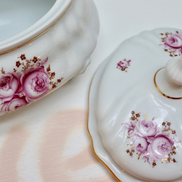 Weimar Porcelain | Storage & Organization | Weimar Porcelain Rose ...